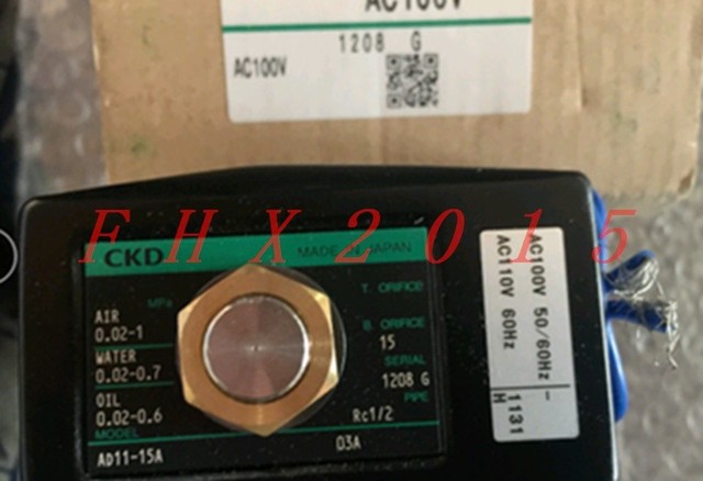 1pc for CKD Solenoid Valve Ad11-15a-03a-ac110v for sale online | eBay