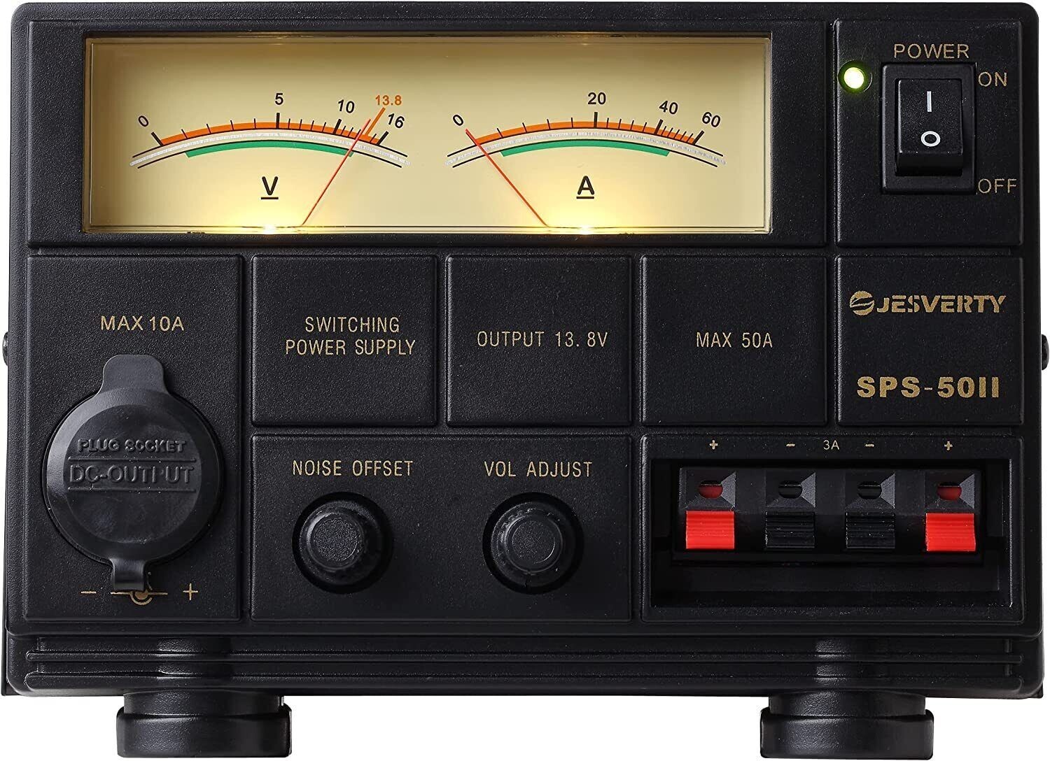 Jesverty 50 Amp Power Supply, with Variable | Grelly USA