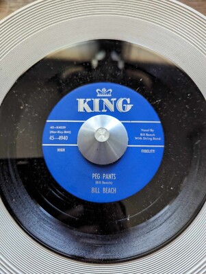 70's ROCKABILLY REPRO: BILL BEACH - Peg Pants/You're Gonna Like Me Baby ...