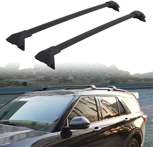 2Pcs Fits for 2020-2023 Ford Explorer Roof Rail Rack Cross Bars ...