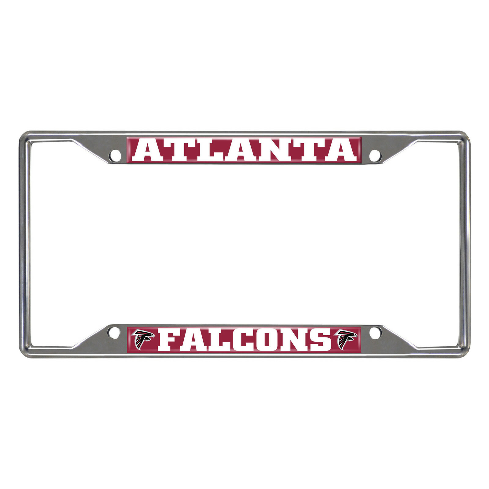New NFL Atlanta Falcons Car Truck Chrome Metal License Plate Frame | eBay