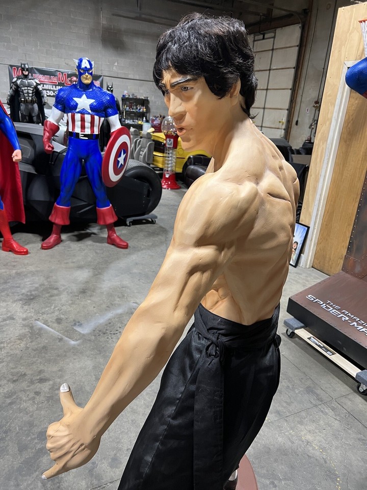 Life Size Bruce Lee 1:1 Full Size Statue | eBay