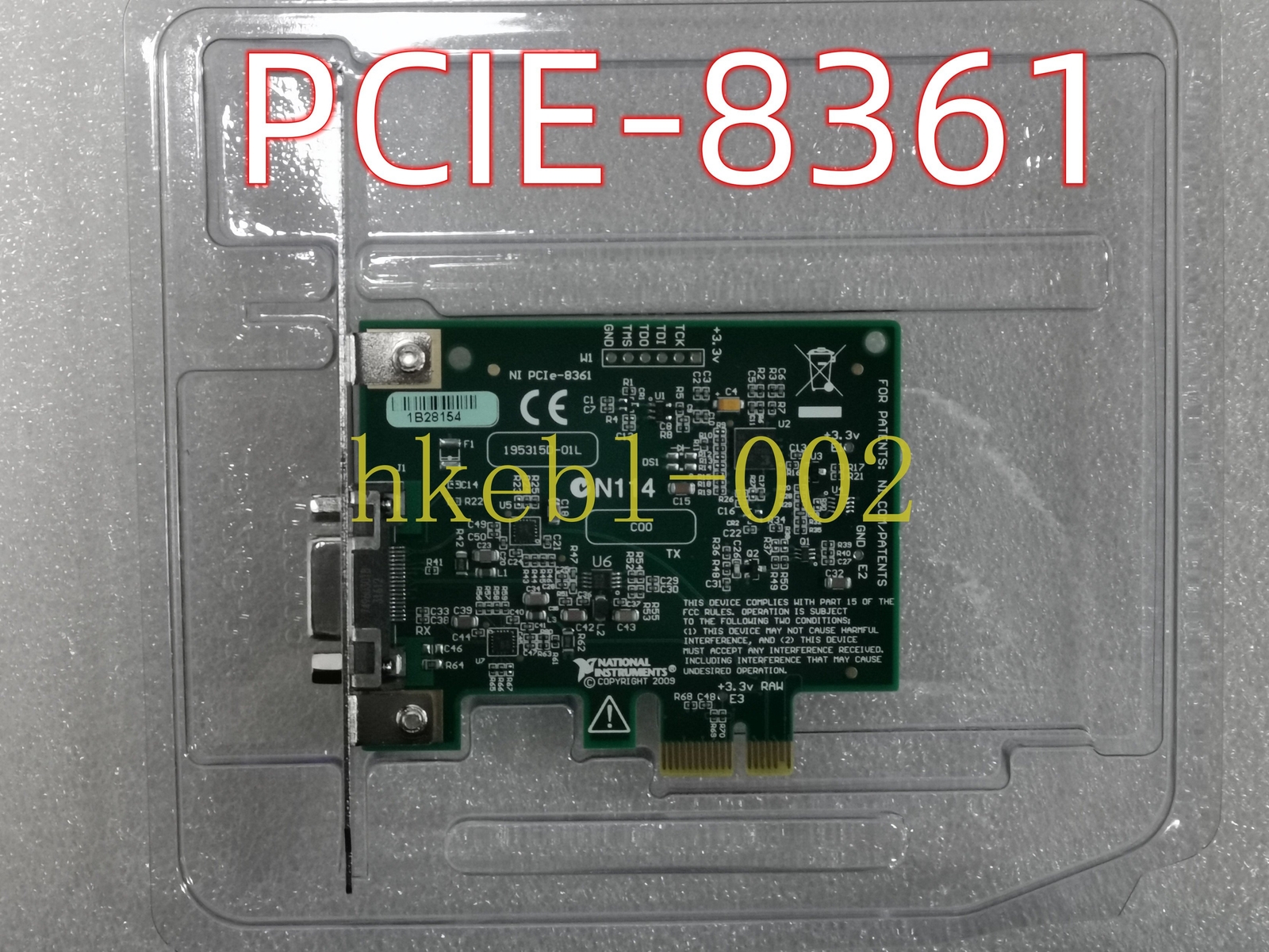 National Instruments NI PCIe-8361 Remote Control Interface Card,used ...