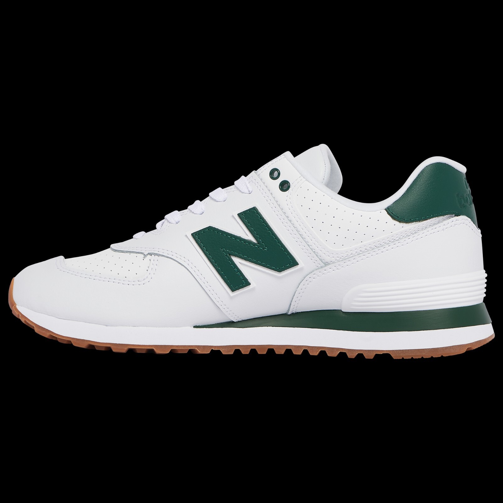 New Balance U574FNS White Green Men's Athletic Sneakers | eBay