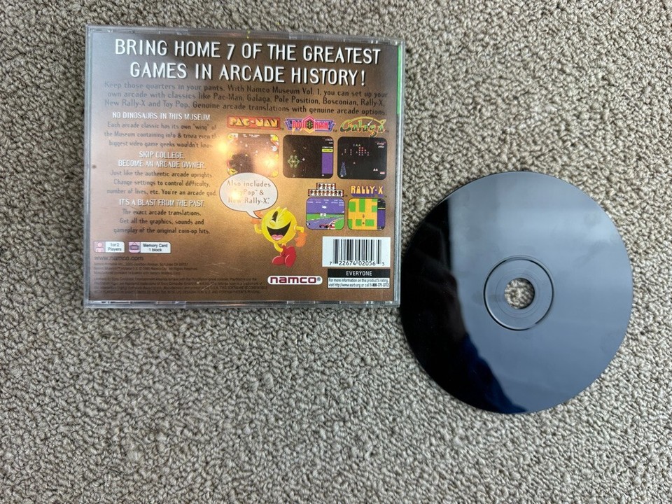 Namco Museum Vol. 1 (Sony PlayStation 1, 1995) PS1, Tested and Working ...