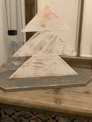 Christmas tree solid wood decor | eBay