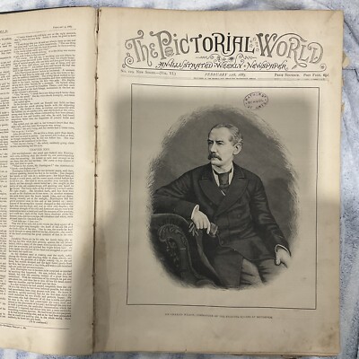 THE PICTORIAL WORLD 1885 BOOK AND ADVANCED ATLAS VINTAGE ANTIQUE | eBay ...