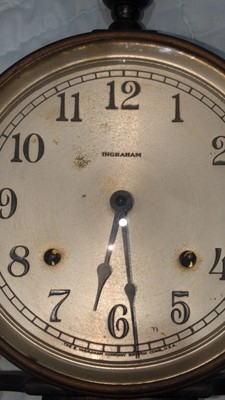 Rare Ingraham Banjo Clock "Nile" Model Runs And Chimes | eBay