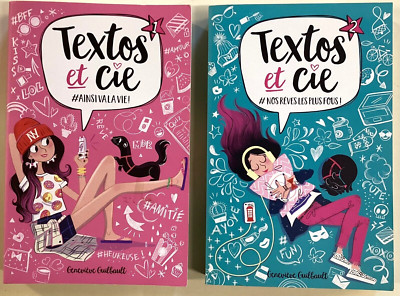 TEXTO et CIE tomes 1 et 2 Geneviève Guibault roman JEUNESSE | eBay