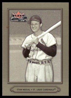 2002 Fleer Fall Classic Baseball Stan Musial St. Louis Cardinals #12 NM ...