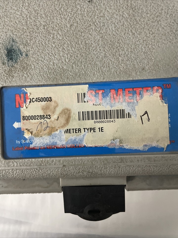 Newman ST-Meter 1E Stretch Device Tension Meter Kit w/ Glass in Case | eBay