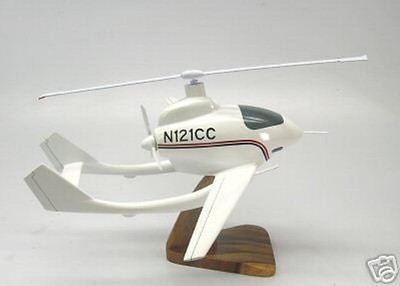 CarterCopter Carter Aviation Autogyro Desktop Wood Model Big New | eBay