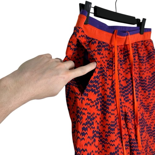 Fabletics Shorts Mens M Orange Purple Fundamental II Boxer Lined 7 ...