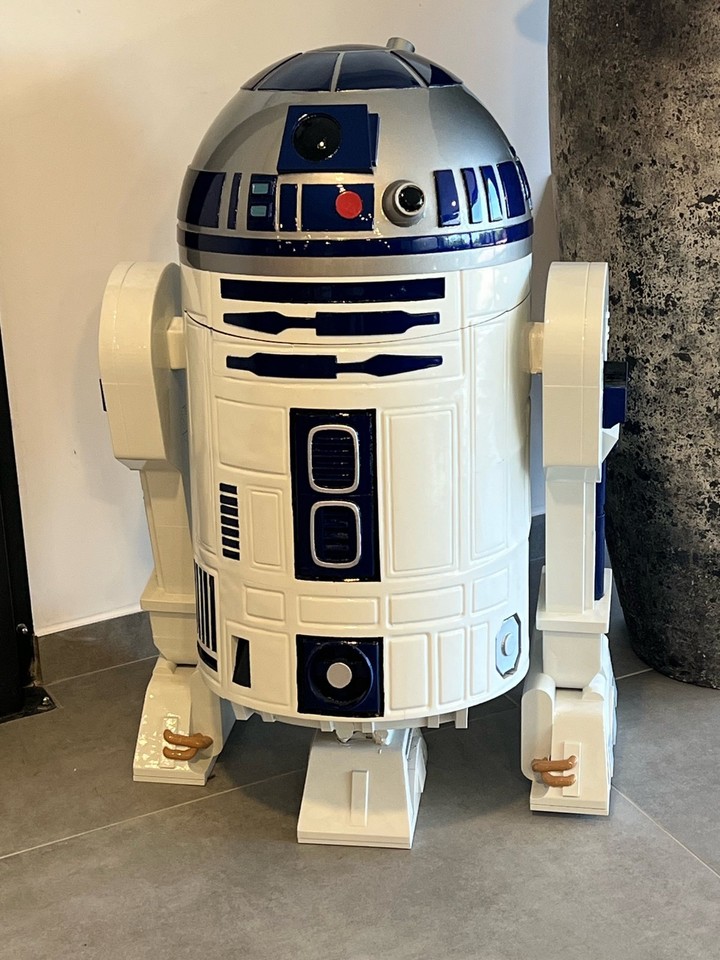 r2d2 Life Size Painted Version | eBay