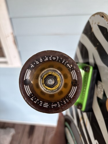 Speed Demons 29”x9” Skateboard Black White Cruiser Board Nice ...