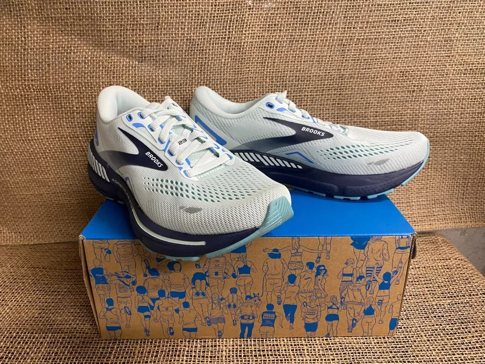 Women Brooks Adrenaline GTS 23 Blue Glass/Nile Blue/Marina All Size US ...