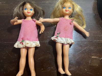 Cute pair of Barbie's Tutti Dolls by Mattel, 1965, Japan. | eBay