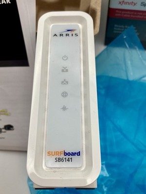 ARRIS SURFboard SB6141 Docsis 3.0 Cable Modem White with Original Cable ...