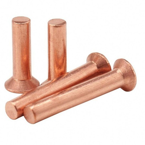 M2M2.5~M8 Copper percussion countersunk rivet Flat head solid rivets | eBay