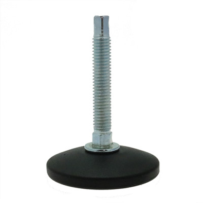 10x M10x100mm Adjustable Feet, Screw In Feet, Threaded Feet w/48mm Base ...