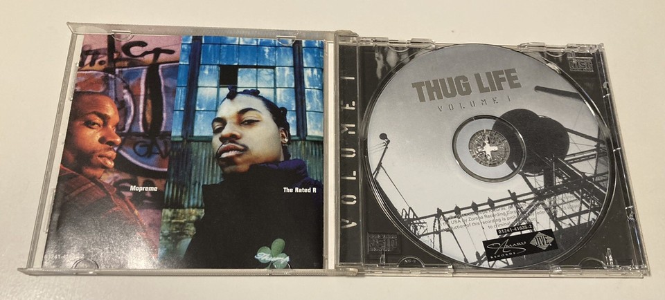 2Pac x Thug Life CD Volume 1 Tupac Big Syke Mopreme Macadoshis Rater R ...