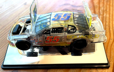Hot Wheels Racing Select Clear Series ~ Kenny Wallace # 55 "Square D ...
