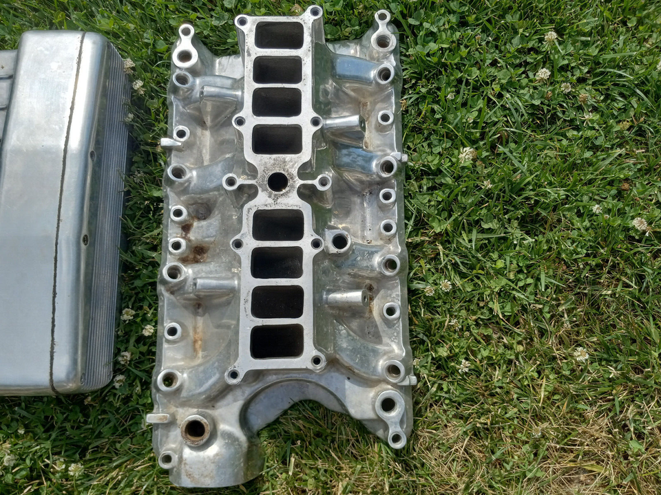 1993-1995 Ford Lightning 5.8L Polished Intake Manifold Mustang Cobra ...