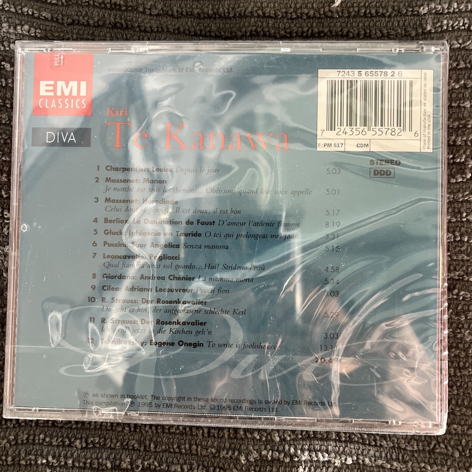 Diva (CD, Sep-1995, EMI Music Distribution) 724356557826 | eBay