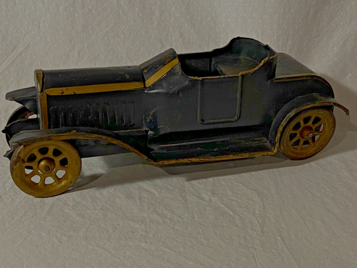 Early Dayton Schieble Tin Toy Roadster Car O-89 | eBay