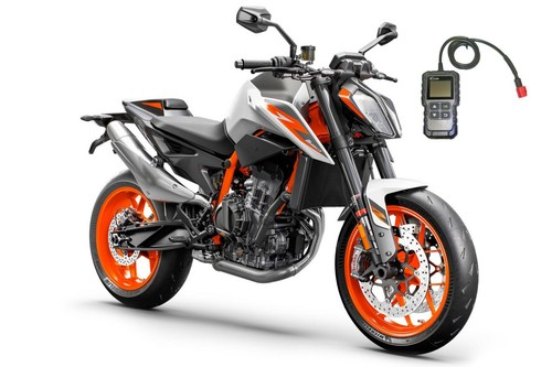 KTM 890 OBD2 Scanner Duke SMT Adventure 690 Enduro 701 2020 Euro 5 RED ...