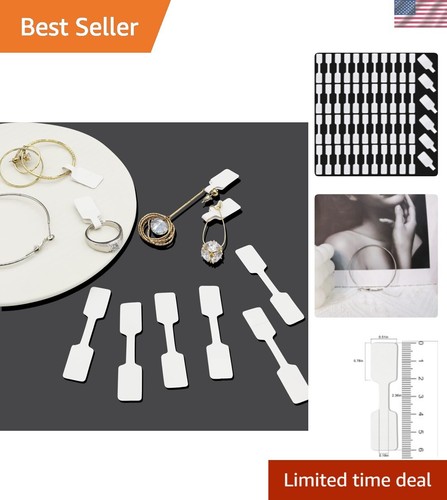 Blank Jewelry Price Label 500 Pieces Jewelry Price Tags Stickers Self ...