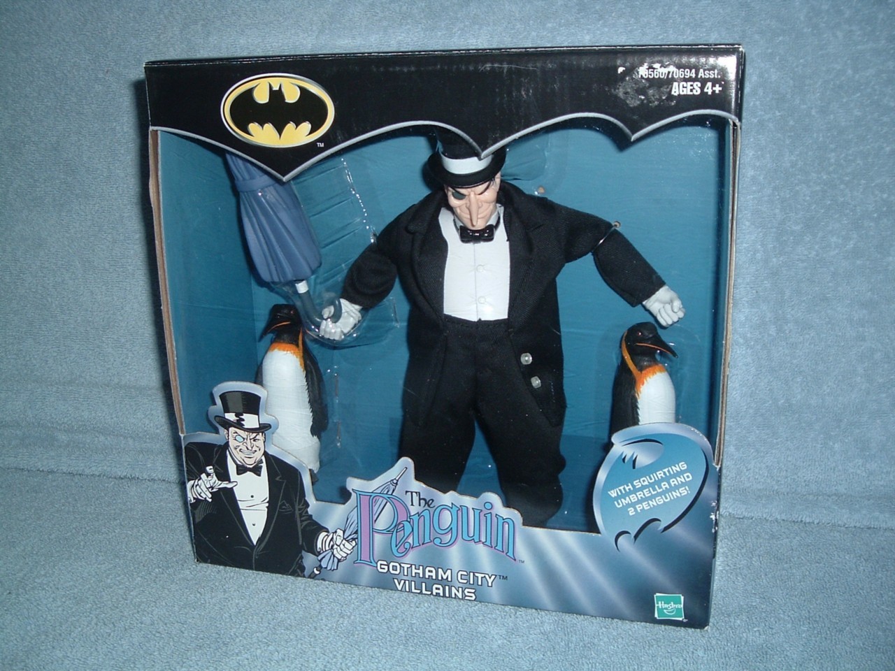 The Penguin Gotham City Villains Hasbro 2002 Sealed MISB New Batman DC ...