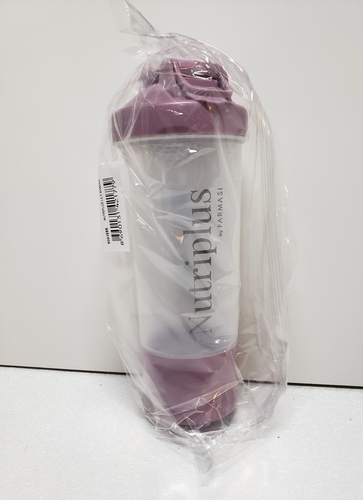 Farmasi Nutriplus Lily Shaker Cup. 400ml. 13.5 oz. Purple & Transparent ...