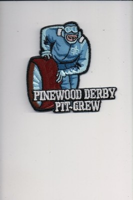 Pinewood Derby Pit-Crew patch | eBay