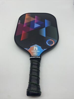 HANISNA Pickleball Paddle Carbon Fiber Face Polymer Honeycomb Core ...