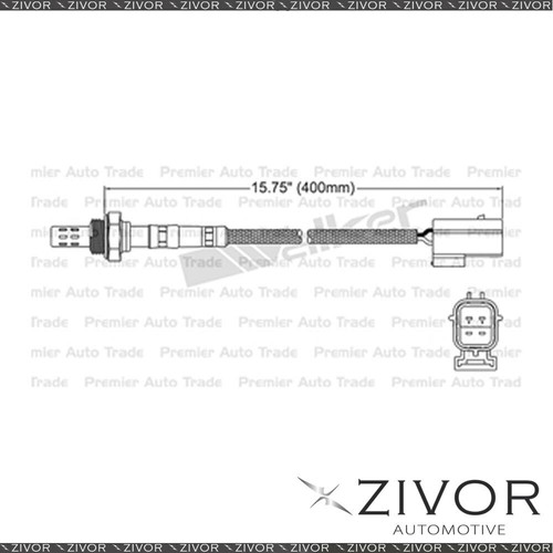 Post Catalytic Oxygen Sensor For Land Rover Freelander Series 1 1.8 18K ...