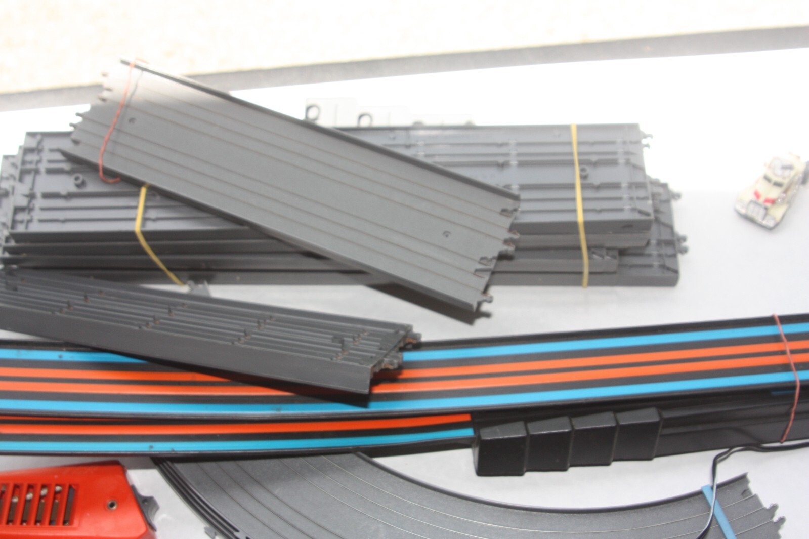 USED TYCO TCR Slotless Slot Car Total Control RACE SET 2 Vehicles! | eBay