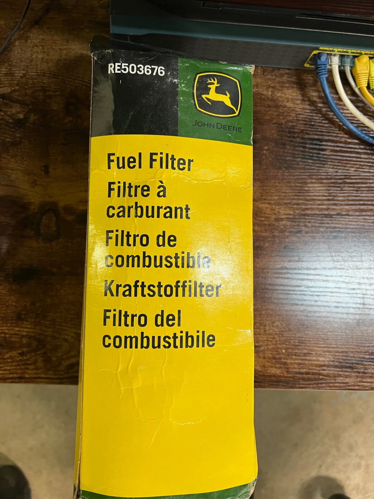 JOHN-DEERE RE503676 - Fuel filter cross reference