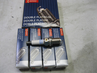 4 Double Platinum Spark Plugs-Turbo DENSO 3128 PK20R11 (4 pack) | eBay