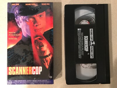 Scanner Cop (VHS, 1994) Daniel Quinn, Darlanne Fluegel - Screener | eBay