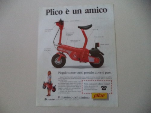 advertising Pubblicità 1987 ALGAT PLICO | eBay