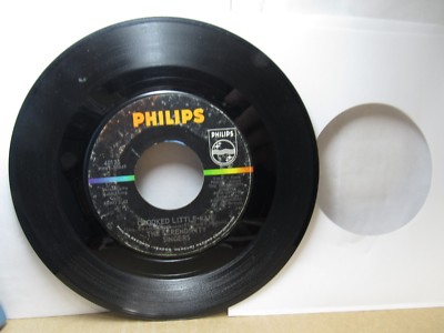 Old 45 RPM Record - Philips 40175 - Serendipity Singers - Crooked ...