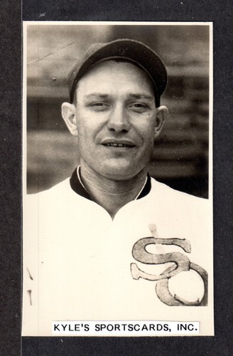 Joe Heving CHICAGO WHITE SOX UNSIGNED 3-1/8 x 5-1/8 REAL PHOTO POSTCARD ...