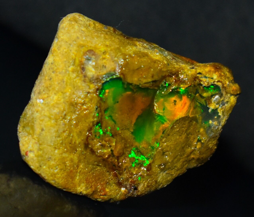 Red Opal Rough 54.30 Carat Natural Ethiopian Opal Raw Welo Opal ...