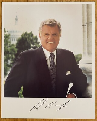 Ted Kennedy Signed 8x10 Photo US Senator President Candidate Politician ...