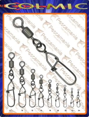 émerillon roulant + SNAP German Colmic 12pcs | eBay