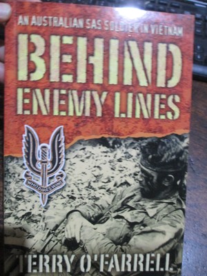 Behind Enemy Lines SAS Australian Soldier Vietnam War book Terry ...