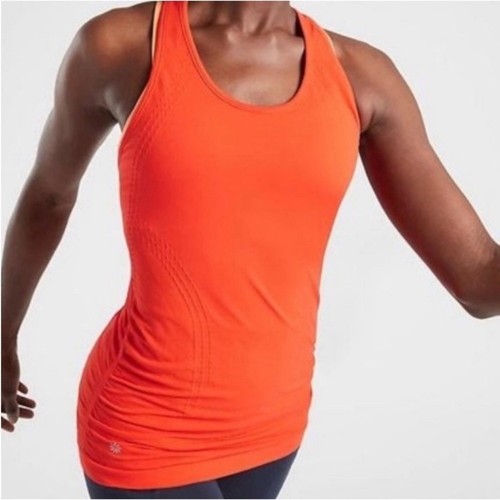 Athleta Women's Speedlight Racerback Activewear Tank Top S Orange | eBay