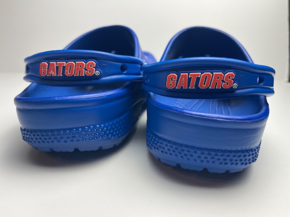 CROCS Univ FL UF GATORS Clog shoe m5/w7, m6/w8, m7/w9, m8/w10, m9/w11 ...