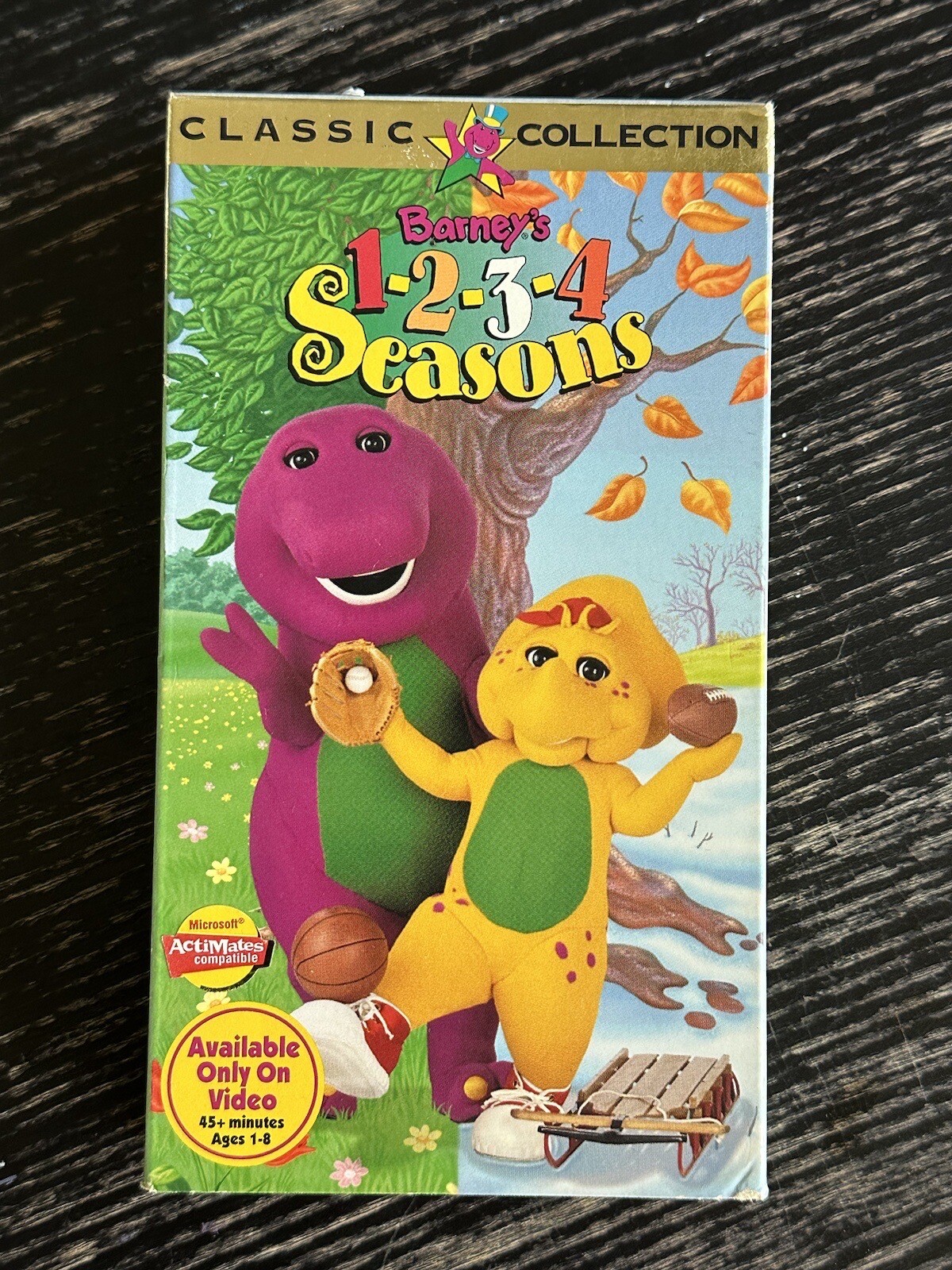 Barneys 1-2-3-4 Seasons (VHS, 1996) Classic Collection 45986020123| eBay